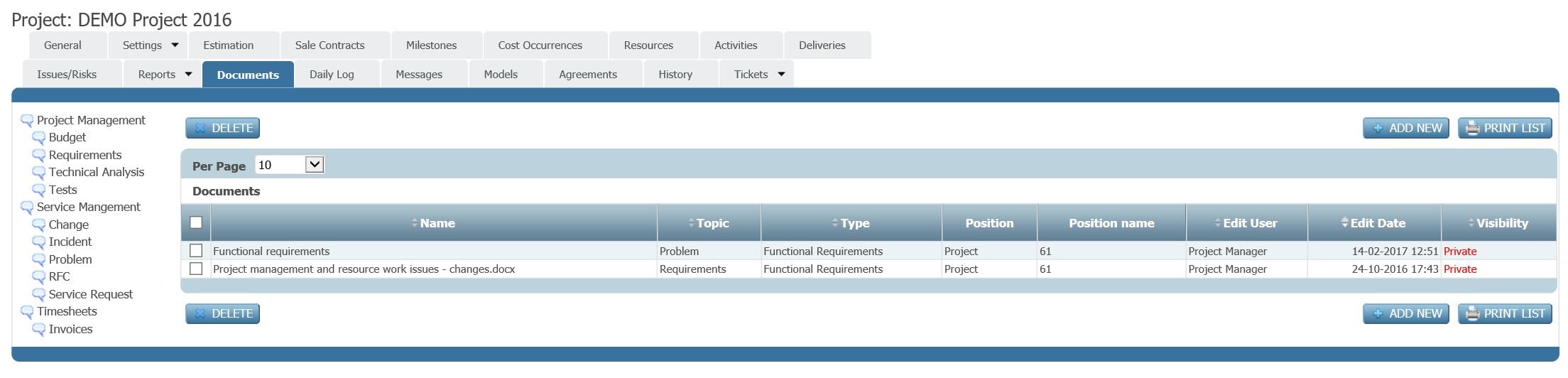 The complete software solution and tool for Project Management - itmSUITE